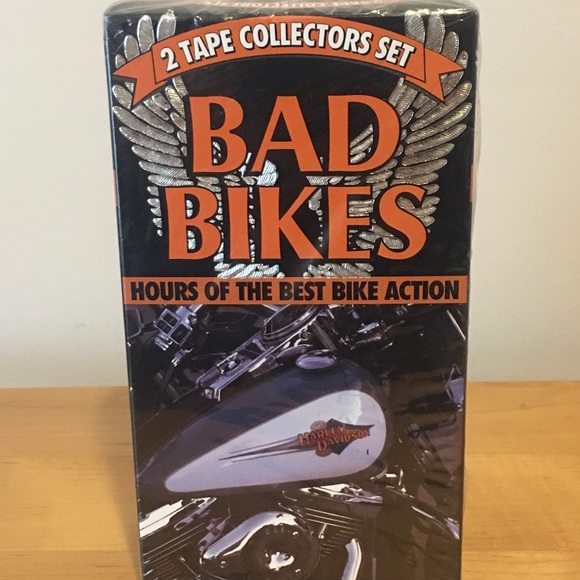 Media | Bad Bikes 2 Tape Collectors Set Vhs | Poshmark